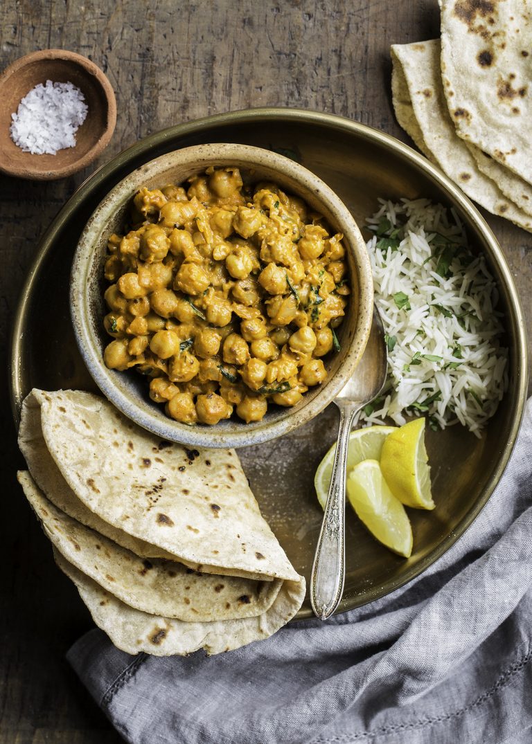 Quick Chana Masala with Roti | Eitan Bernath