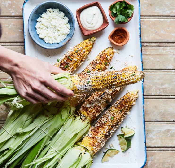 Elote (Grilled Mexican Street Corn) | Appetizers | Eitan Bernath