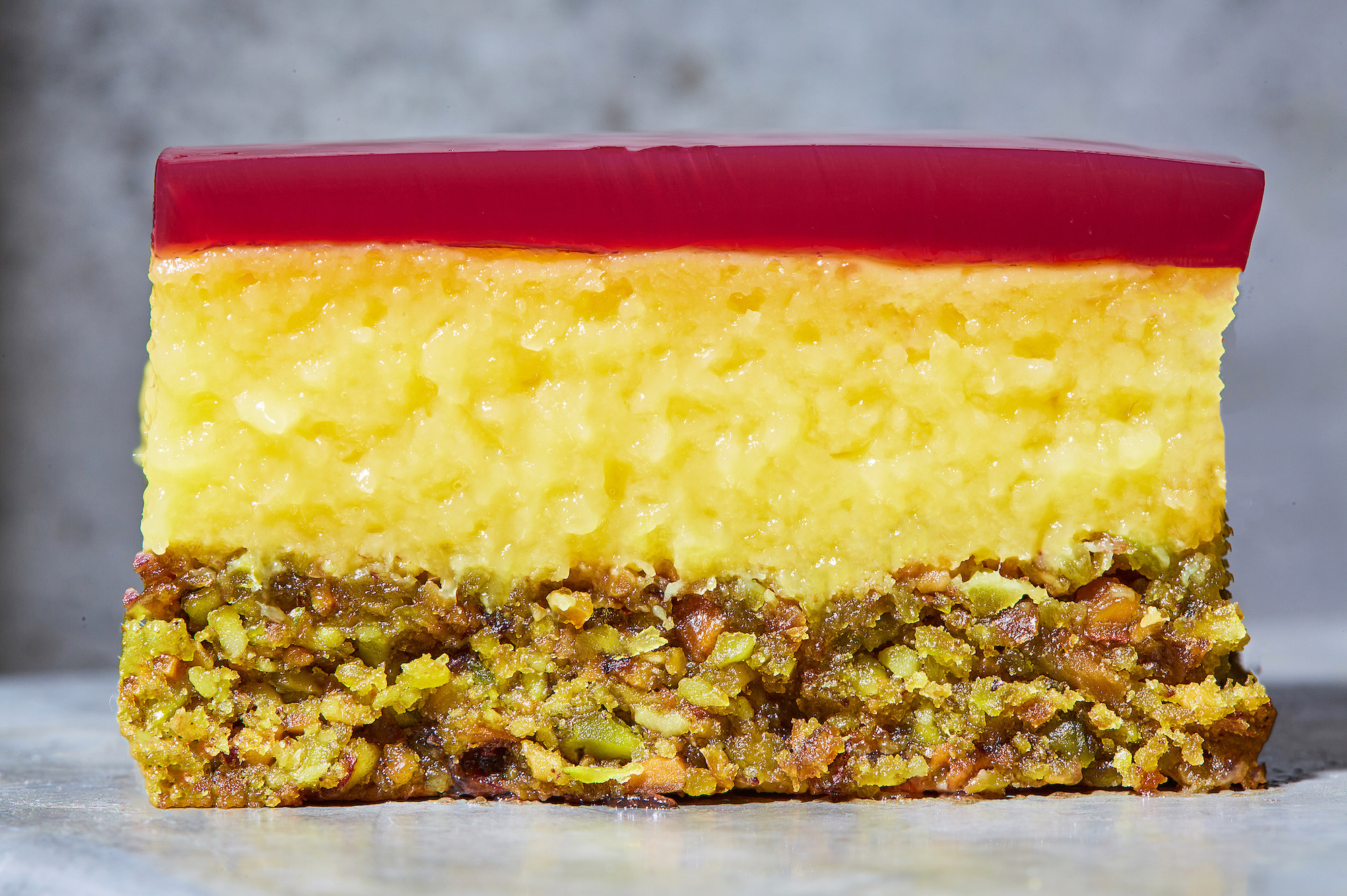 Mango Pomegranate Pistachio Squares | Dessert | Eitan Bernath